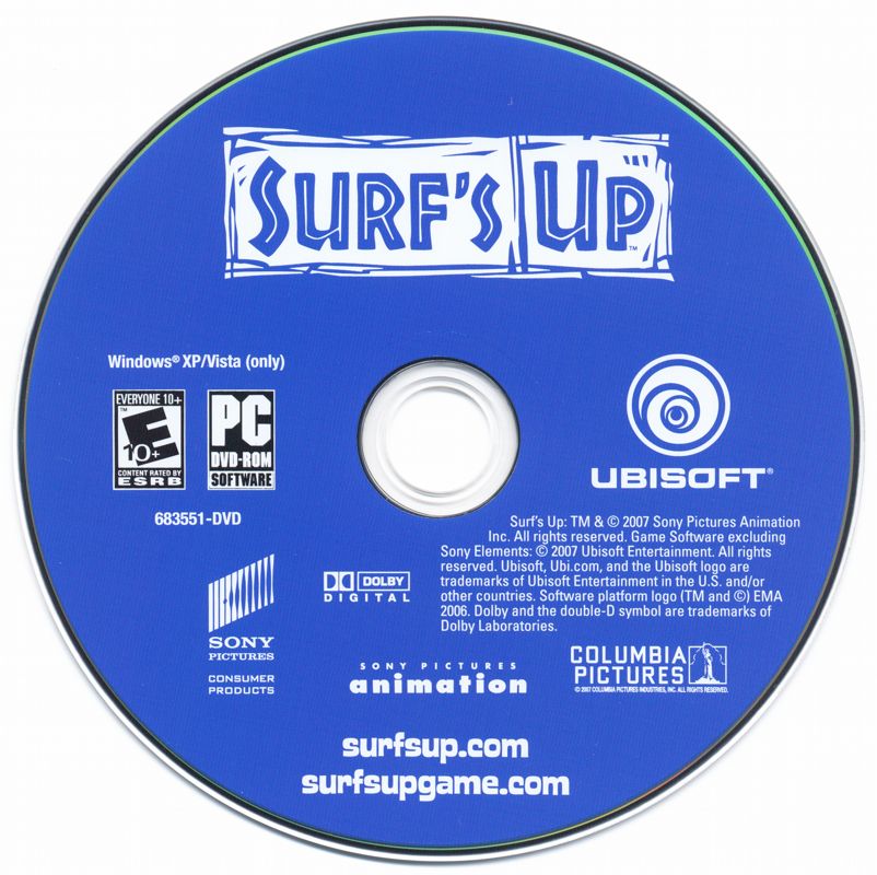 Surf's Up cover or packaging material - MobyGames