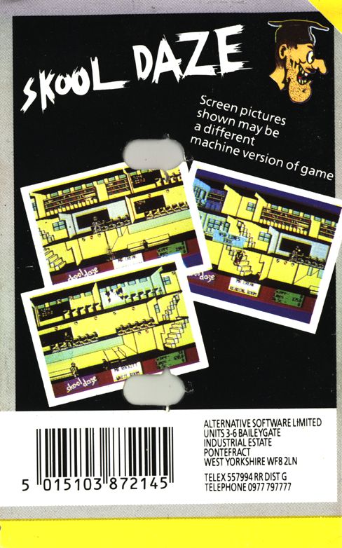 Skool Daze cover or packaging material - MobyGames