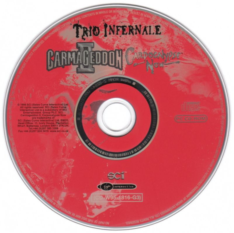 Trio Infernale cover or packaging material - MobyGames