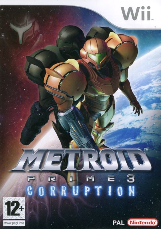 Metroid Prime 3: Corruption cover or packaging material - MobyGames