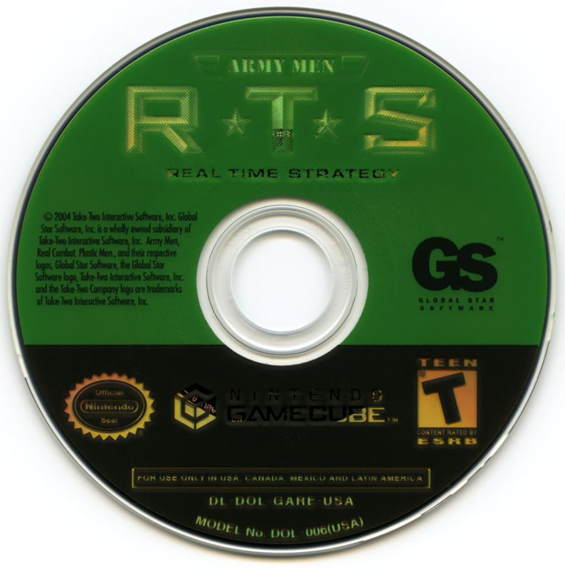Army Men RTS cover or packaging material - MobyGames
