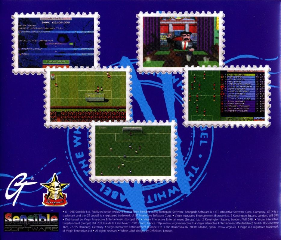 Sensible World of Soccer: European Championship Edition cover or ...