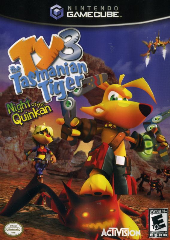 Ty3 the Tasmanian Tiger: Night of the Quinkan cover or packaging ...