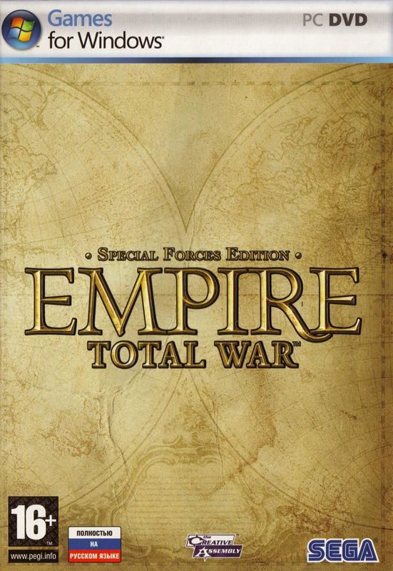 Empire: Total War - Special Forces Edition cover or packaging material ...