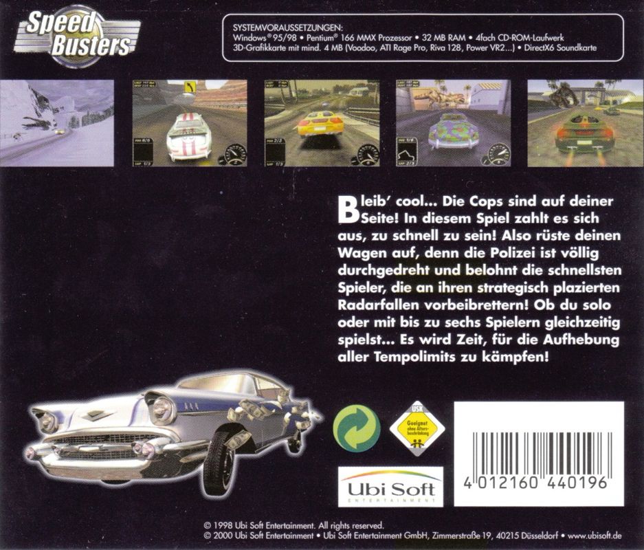 Speed Busters: American Highways cover or packaging material - MobyGames