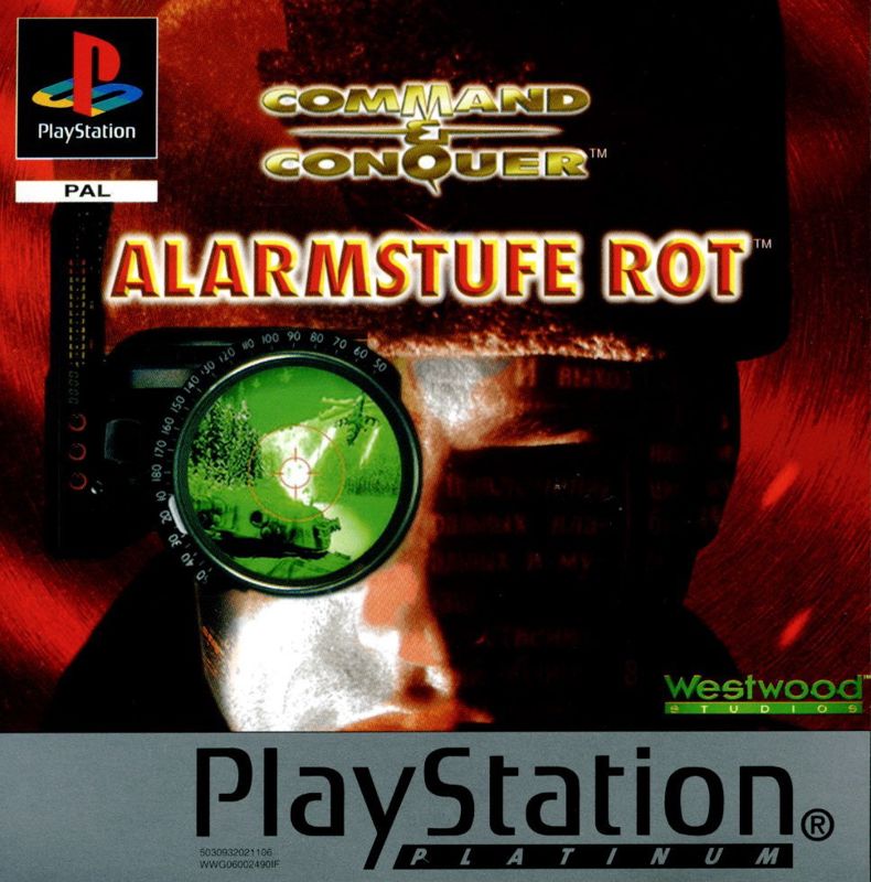 Command & Conquer: Red Alert cover or packaging material - MobyGames