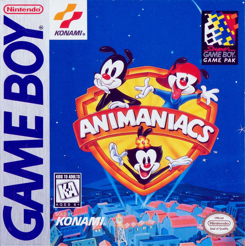 Animaniacs credits (Game Boy, 1995) - MobyGames
