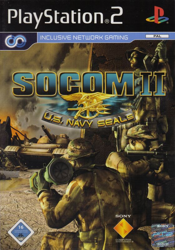 SOCOM II: U.S. Navy SEALs cover or packaging material - MobyGames