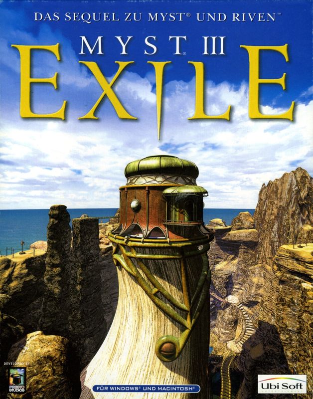 Myst III: Exile cover or packaging material - MobyGames