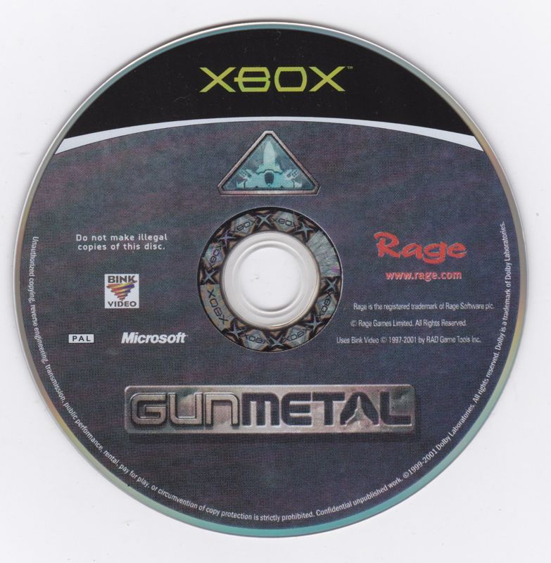 Gun Metal cover or packaging material - MobyGames