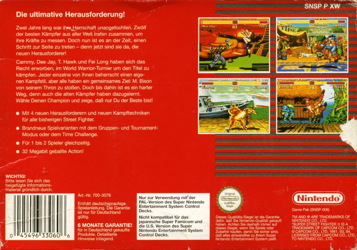 Super Street Fighter II cover or packaging material - MobyGames