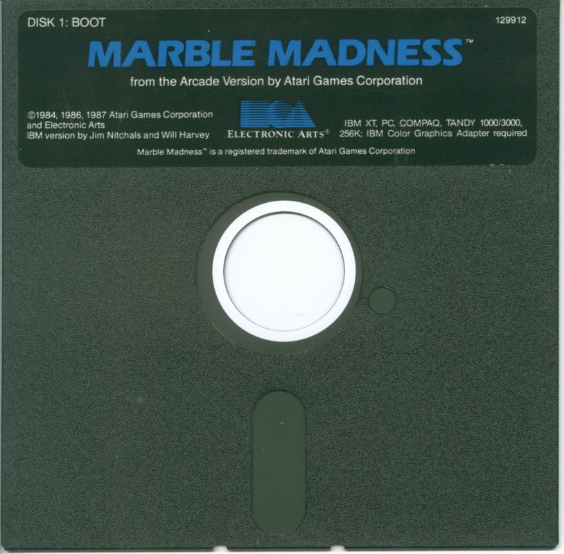 Marble Madness cover or packaging material - MobyGames