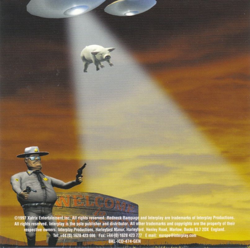 Redneck Rampage cover or packaging material - MobyGames