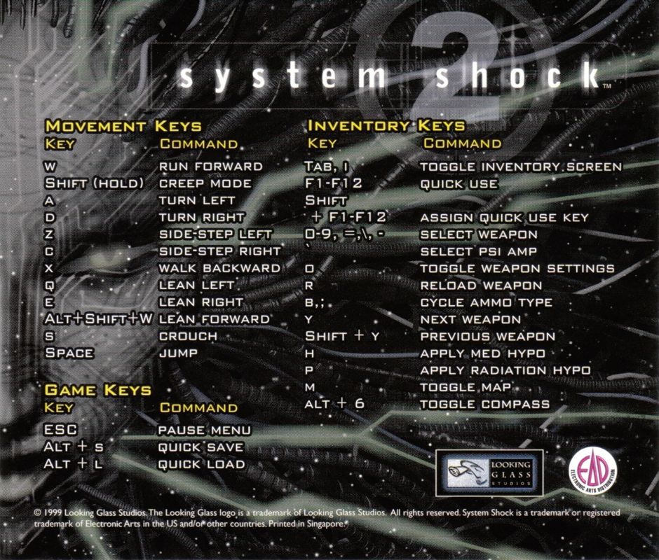 System Shock 2 cover or packaging material - MobyGames