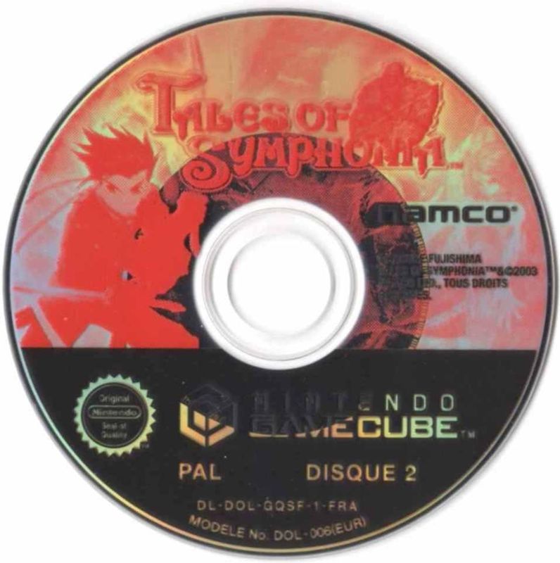 Tales of Symphonia cover or packaging material - MobyGames