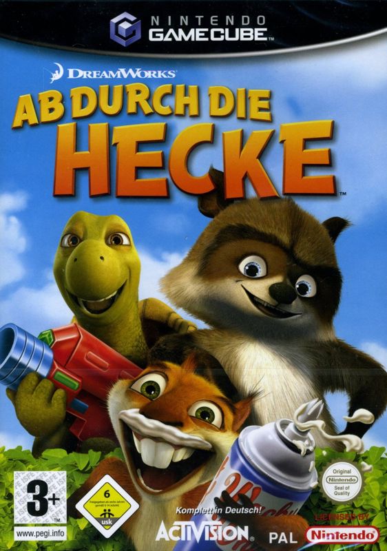 Over the Hedge cover or packaging material - MobyGames