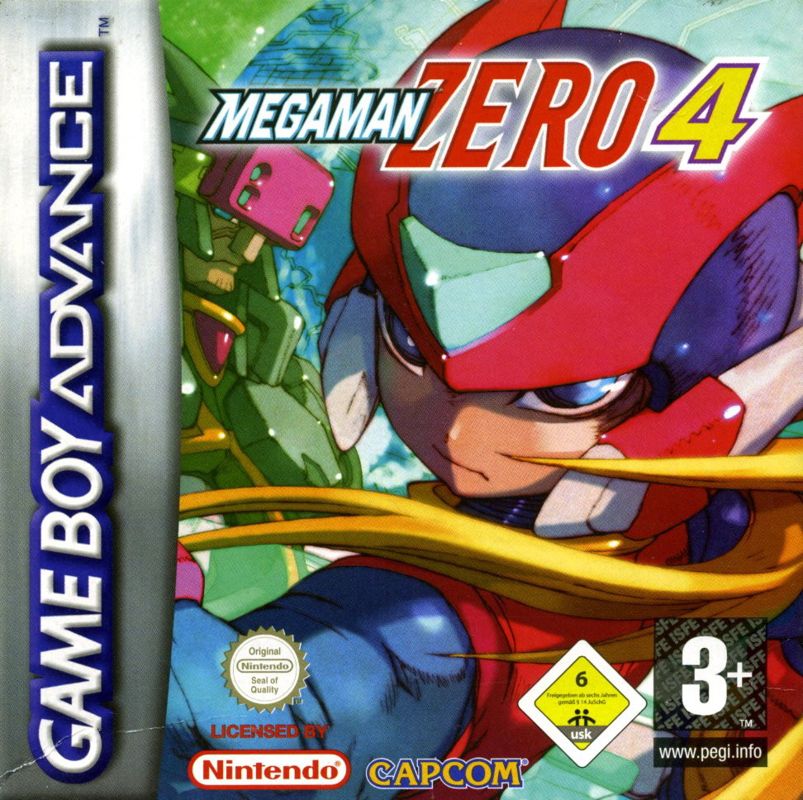Mega Man Zero 4 cover or packaging material - MobyGames