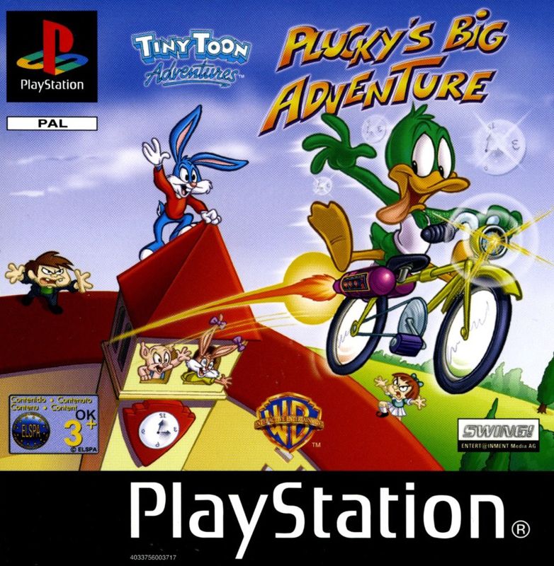 Tiny Toon Adventures: Plucky's Big Adventure cover or packaging ...