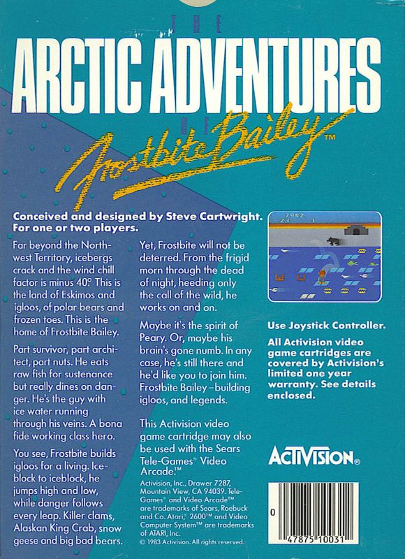 Frostbite cover or packaging material - MobyGames