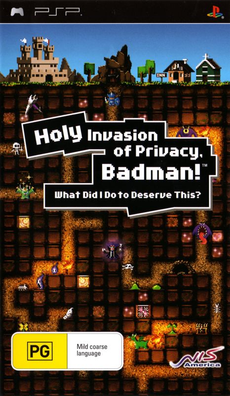 Holy Invasion of Privacy, Badman! What Did I Do to Deserve This? - MobyGames