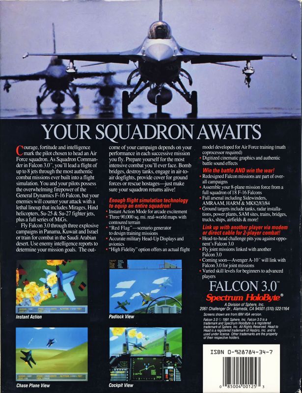 Falcon 3.0 cover or packaging material - MobyGames