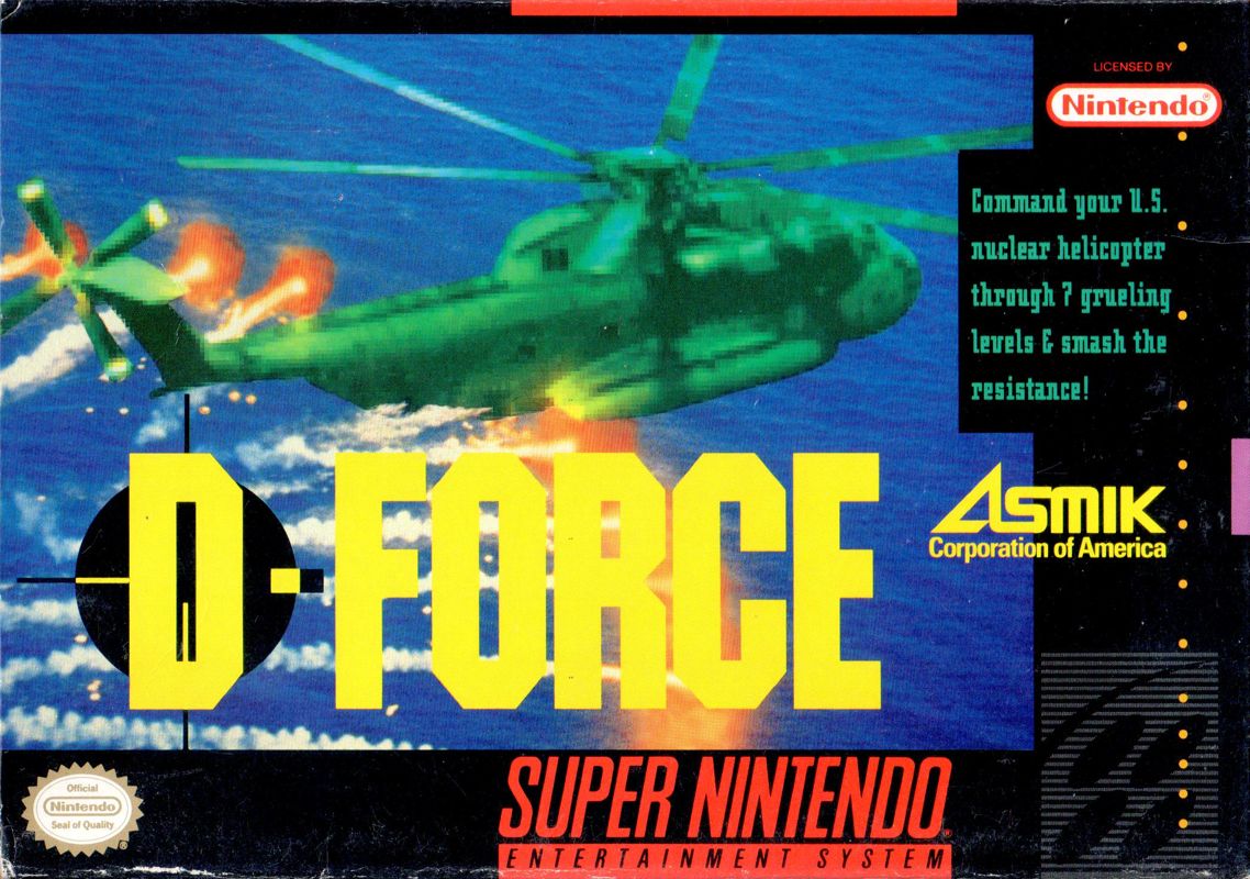 D-Force (1991) - MobyGames
