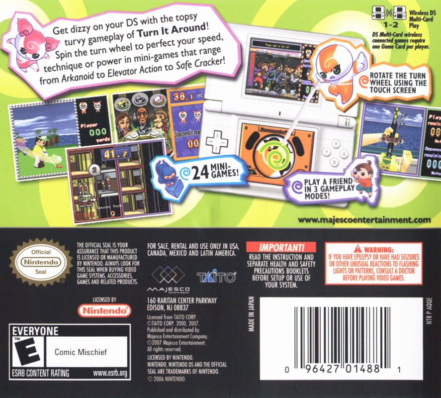 Turn It Around cover or packaging material - MobyGames