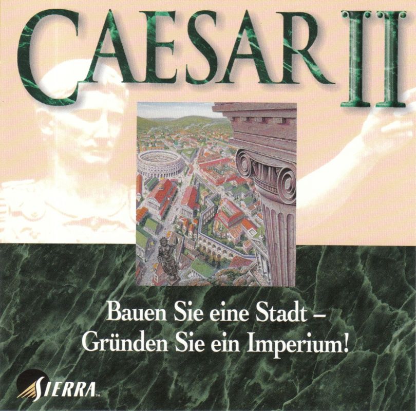 Caesar II cover or packaging material - MobyGames