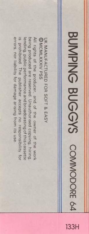 Bumping Buggies cover or packaging material - MobyGames