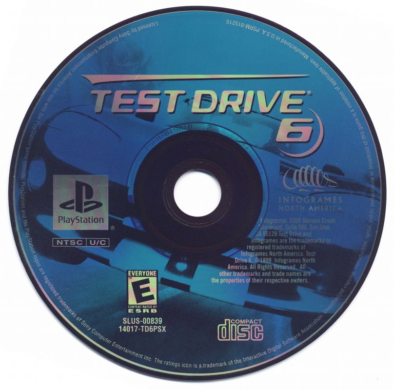 Test Drive 6 cover or packaging material - MobyGames