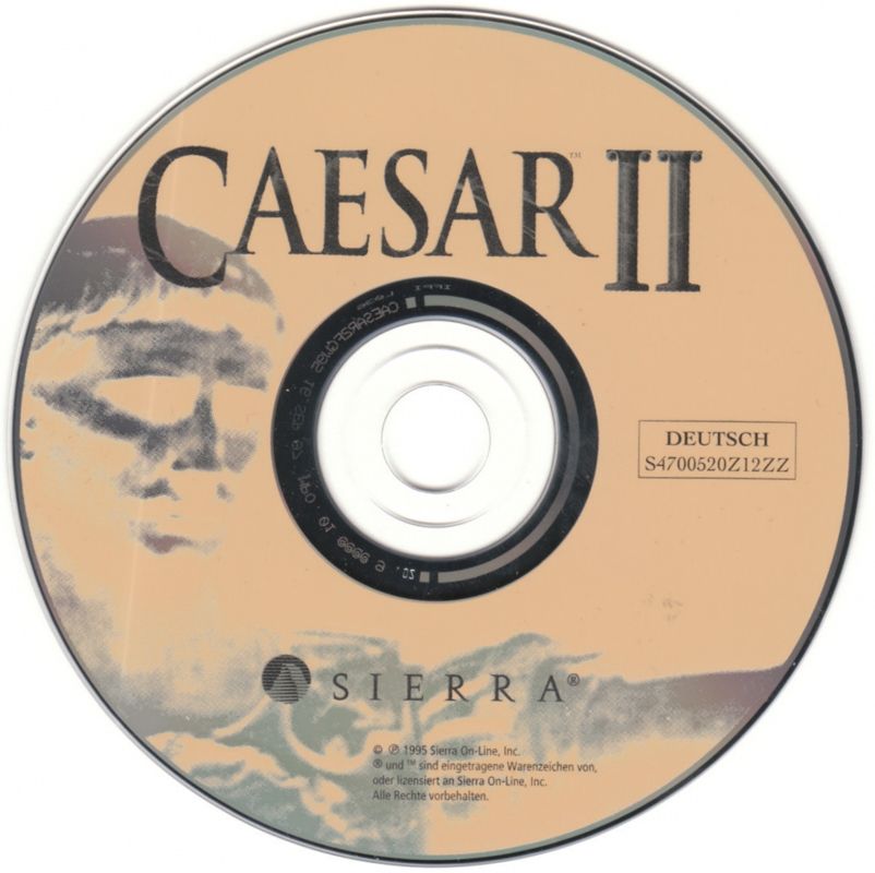 Caesar II cover or packaging material - MobyGames