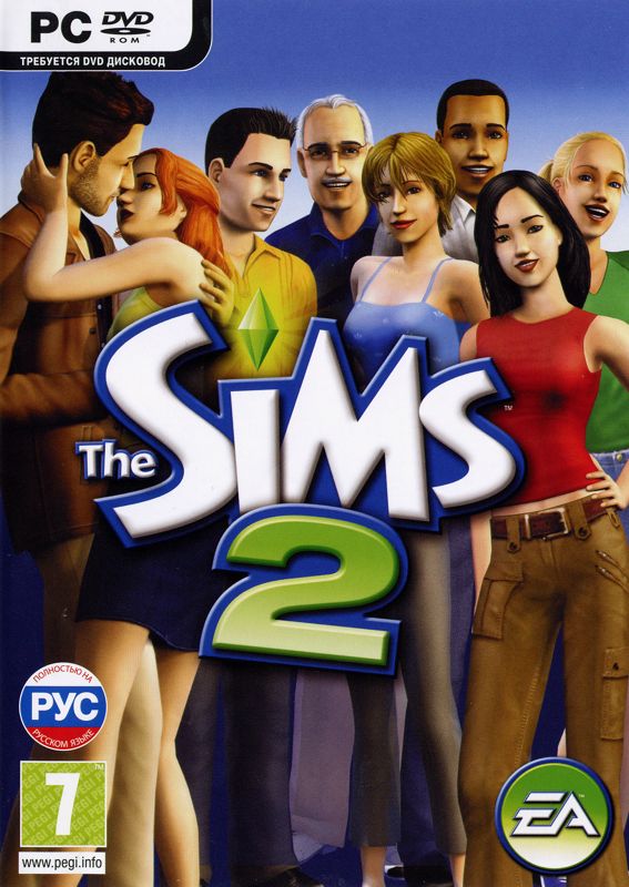 The Sims 2 cover or packaging material - MobyGames