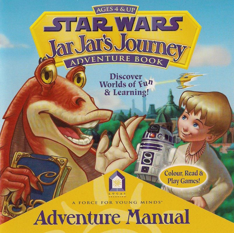 Star Wars: Jar Jar's Journey Adventure Book cover or packaging material ...