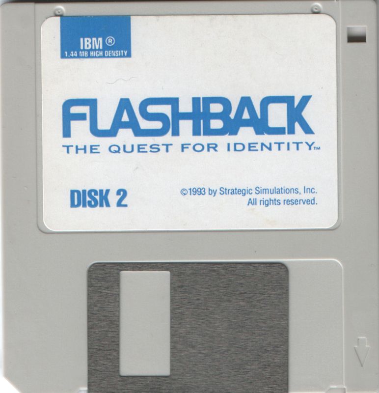 Flashback: The Quest for Identity cover or packaging material - MobyGames