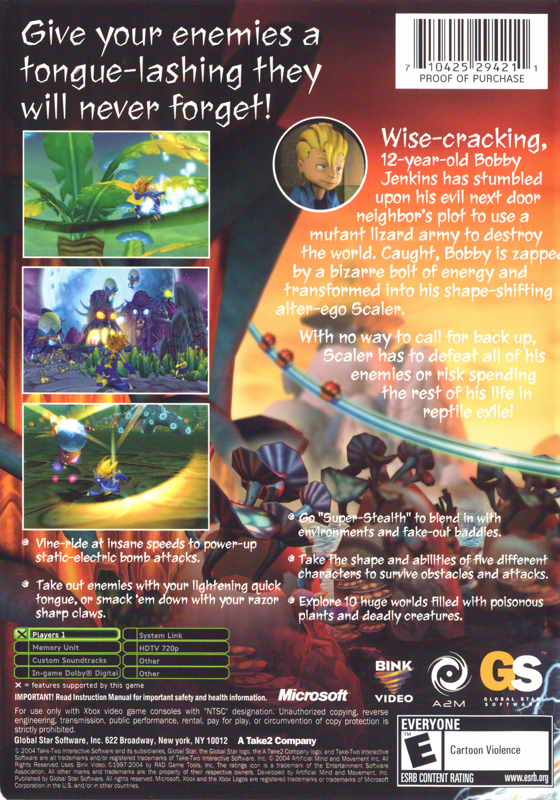 Scaler cover or packaging material - MobyGames