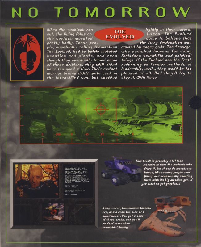 KKND: Krush Kill 'N Destroy cover or packaging material - MobyGames