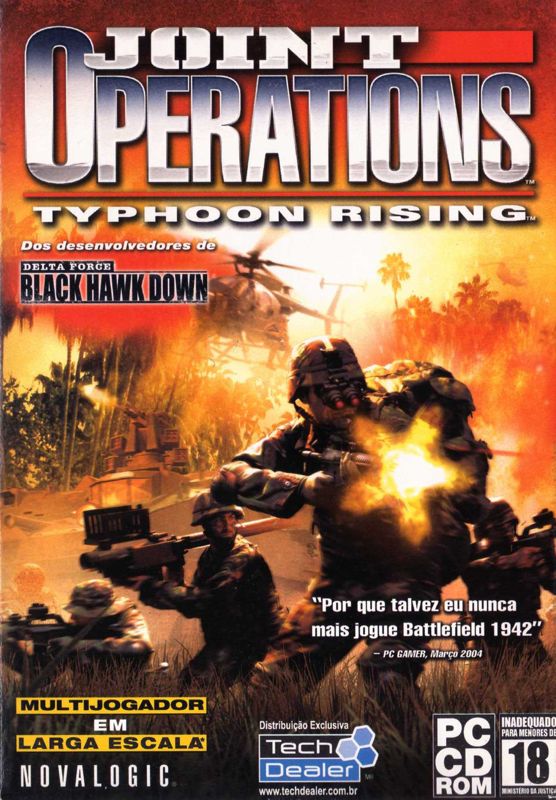 Joint Operations: Typhoon Rising cover or packaging material - MobyGames