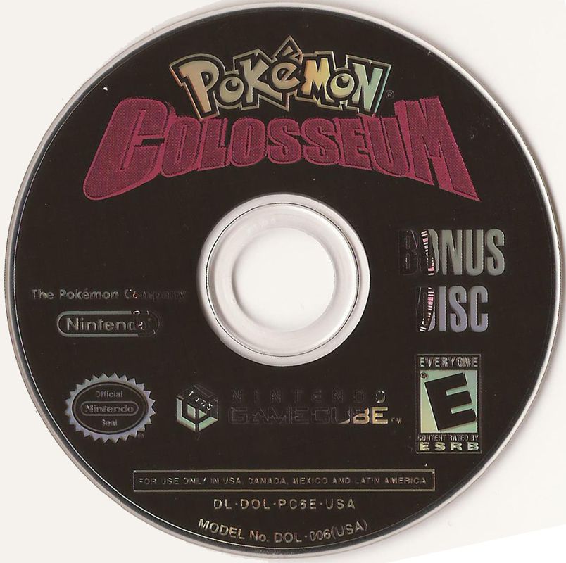 Pokémon Colosseum cover or packaging material - MobyGames