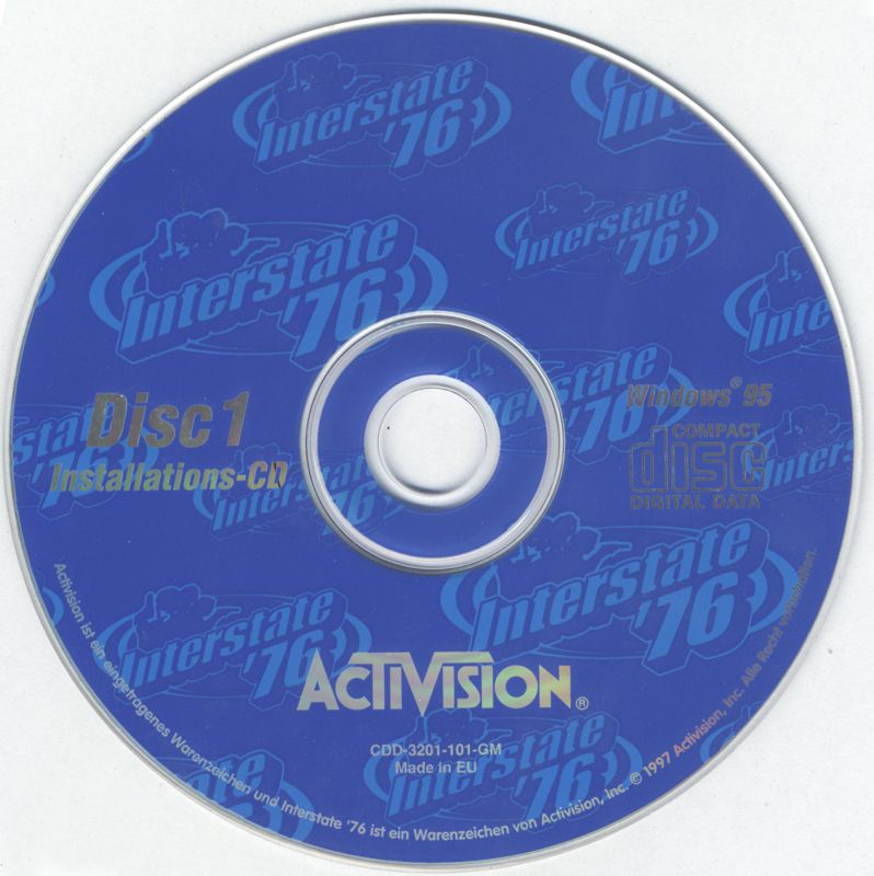 Interstate '76 cover or packaging material - MobyGames