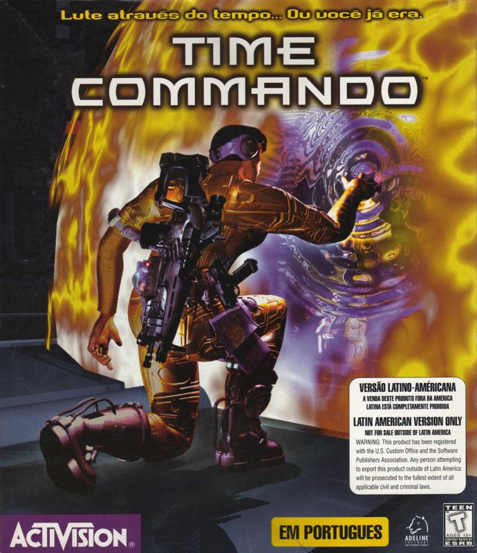 Time Commando cover or packaging material - MobyGames