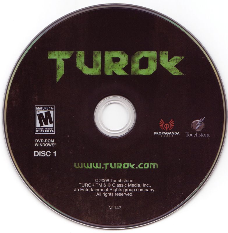 Turok cover or packaging material - MobyGames