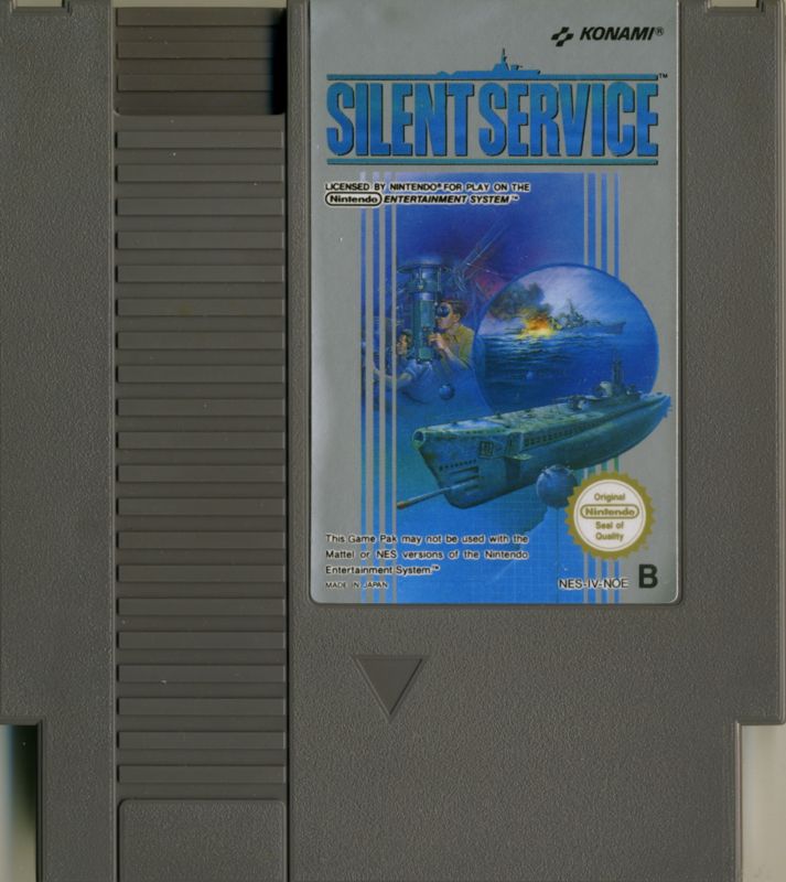 Silent Service cover or packaging material - MobyGames