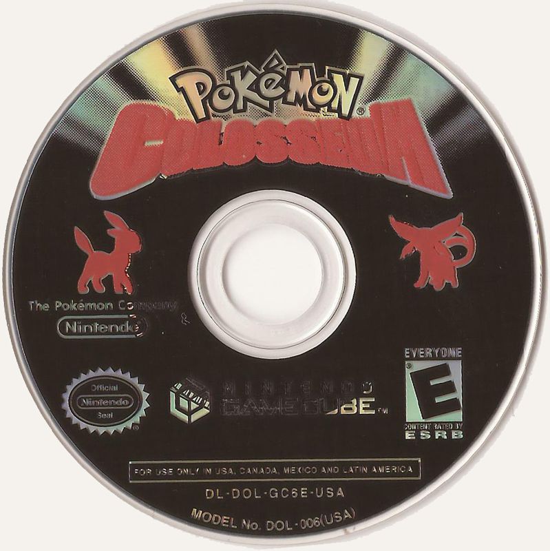 Pokémon Colosseum cover or packaging material - MobyGames