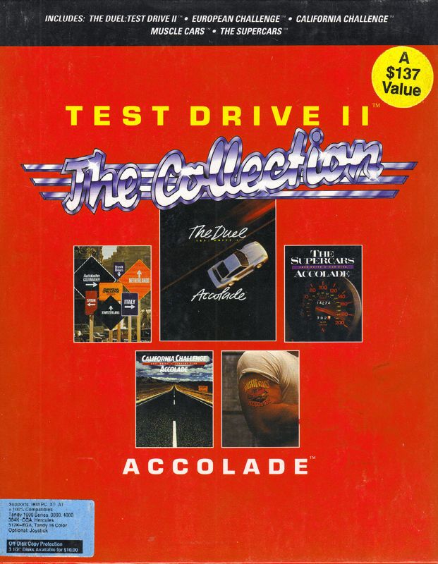 Test Drive II: The Collection cover or packaging material - MobyGames