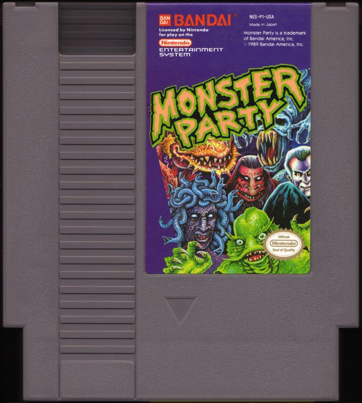 Monster Party cover or packaging material - MobyGames