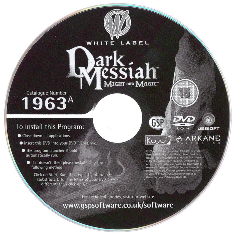 Dark Messiah: Might and Magic cover or packaging material - MobyGames