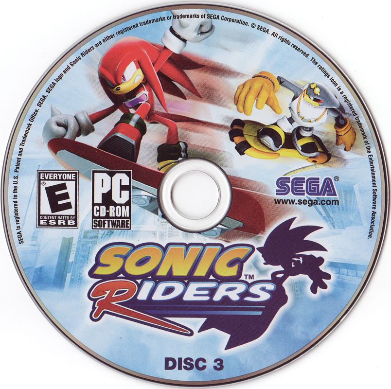 Sonic Riders cover or packaging material - MobyGames