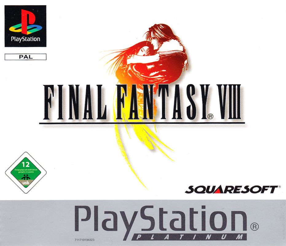 Final Fantasy VIII cover or packaging material - MobyGames
