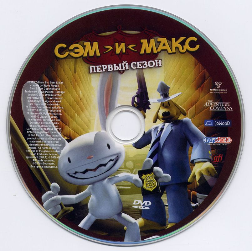 Sam & Max: Season One cover or packaging material - MobyGames