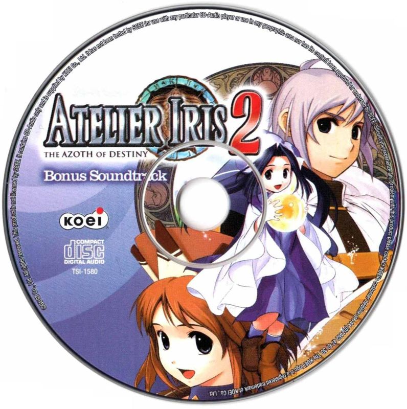Atelier Iris 2: The Azoth of Destiny cover or packaging material - MobyGames